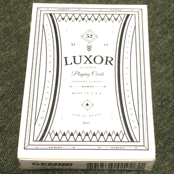 Accessories | Luxor Playing Cards Gemini Rare Out Of Print | Poshmark